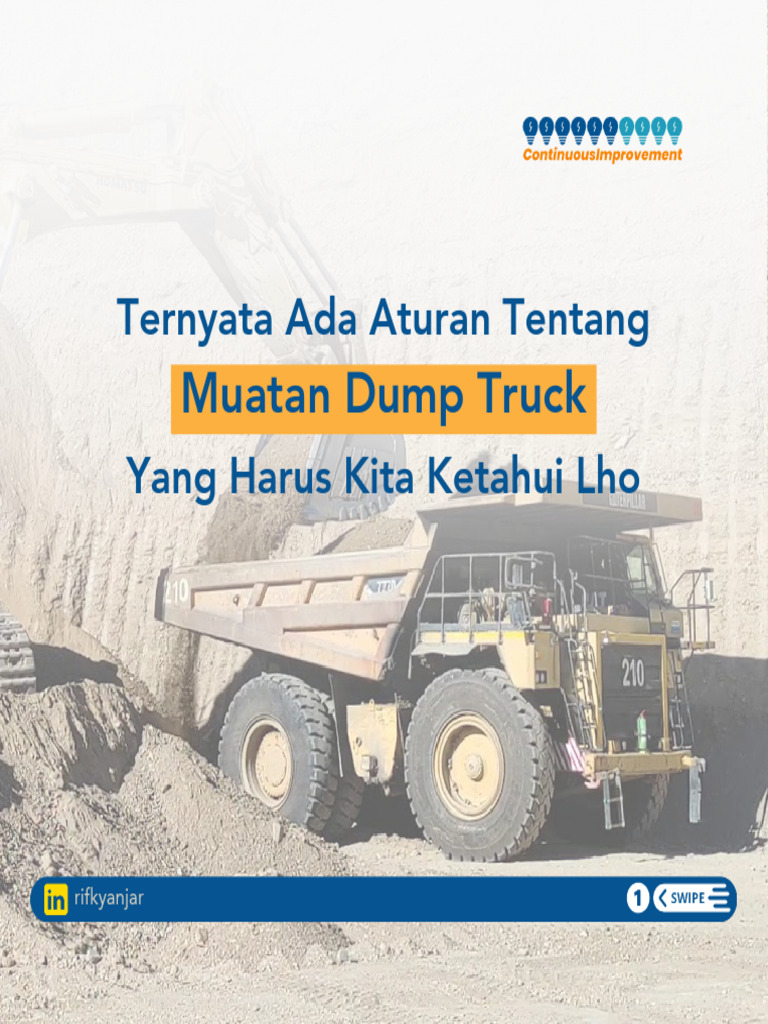 Aturan Muatan Dump Truck yang Efisien | PDF