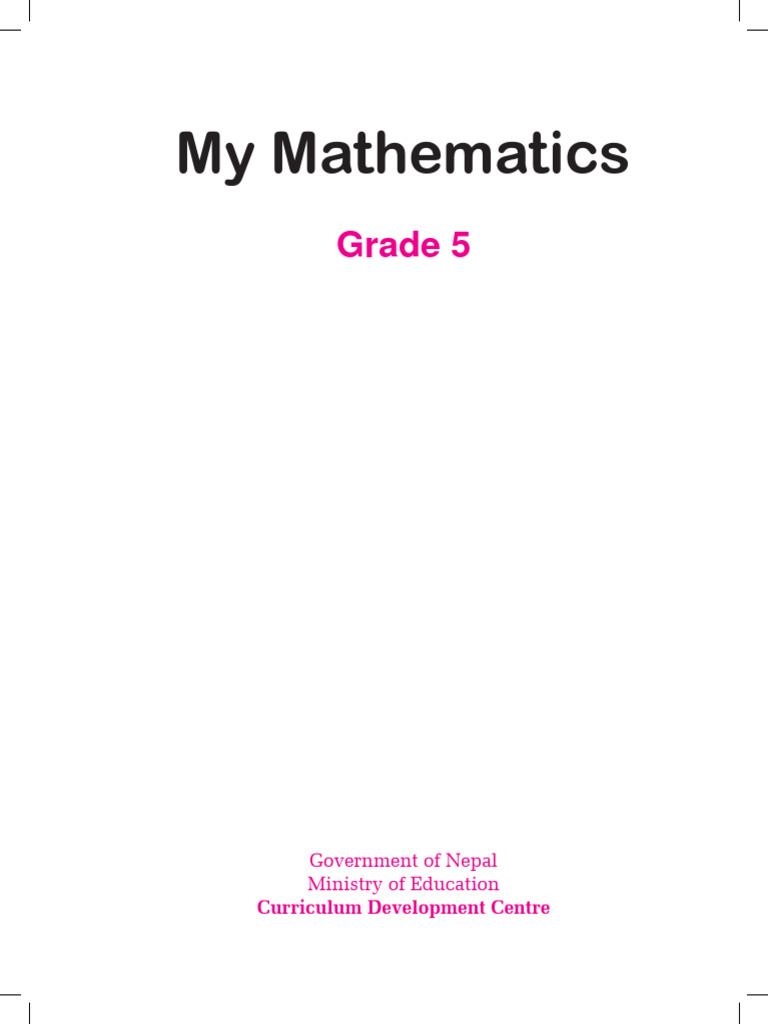 Grade 5 Mathematics Textbook PDF | PDF | Triangle | Multiplication
