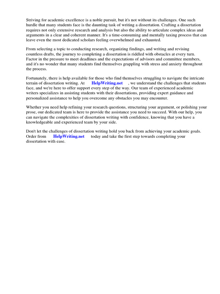 Dissertation Writing Support Services | PDF | Behavioural Sciences | Psychology