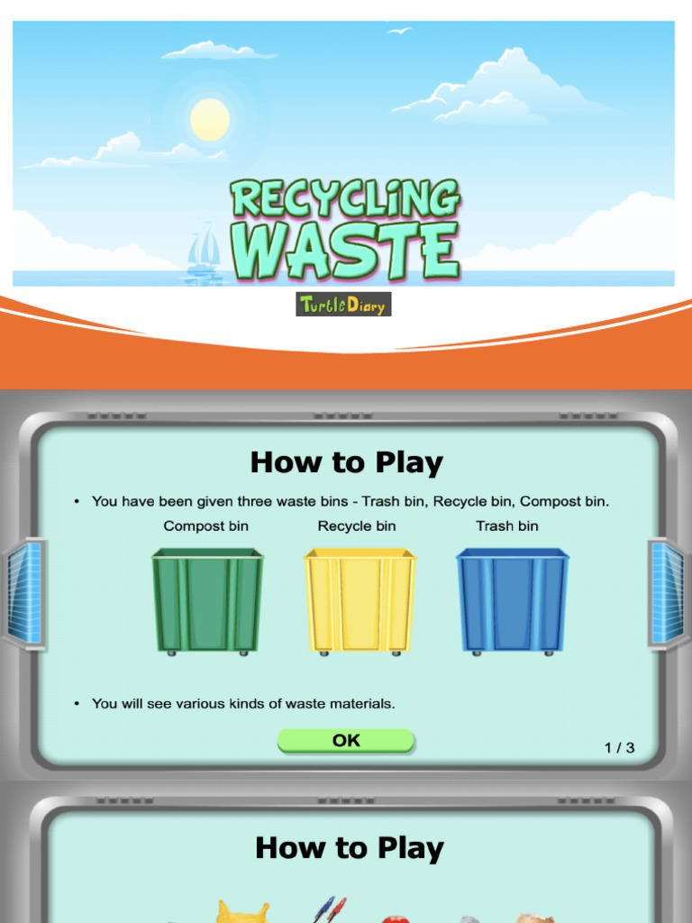 Recycling Game | PDF