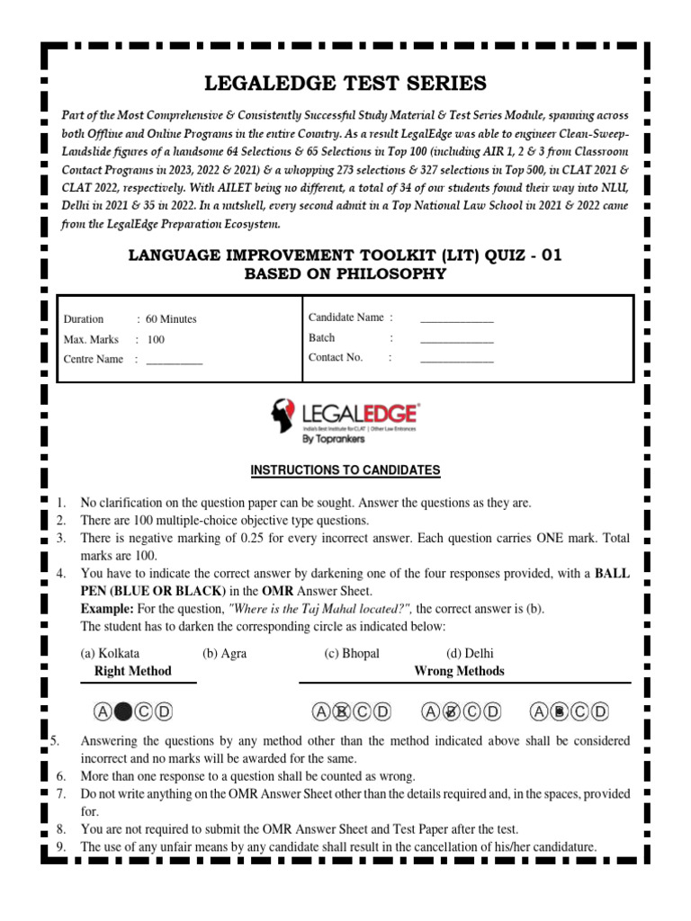 LIT Quiz 01 Philosophy Question File | PDF | Existentialism | Stoicism