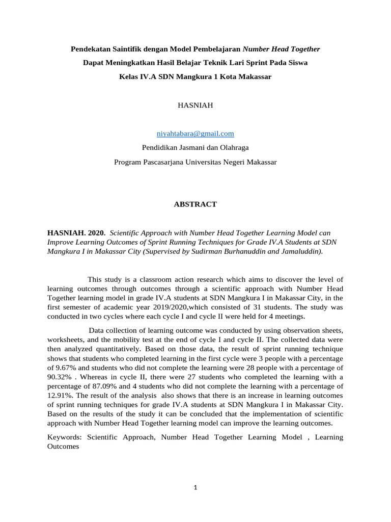 Jurnal | PDF | Procedural Knowledge | Methodology