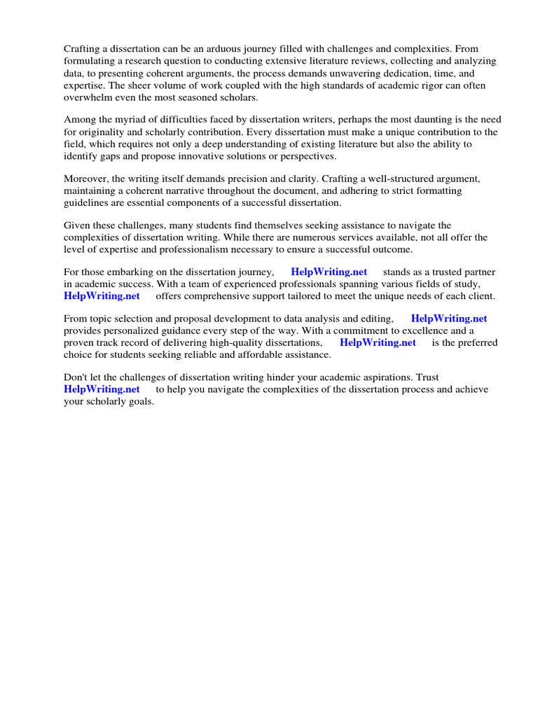 Dissertation Writing Support | PDF | Thesis