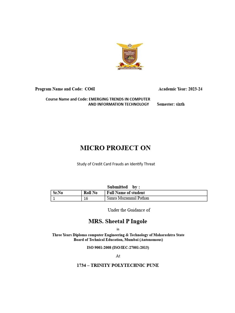 Emerging Trends in Computer Engineering | PDF | Python (Programming ...