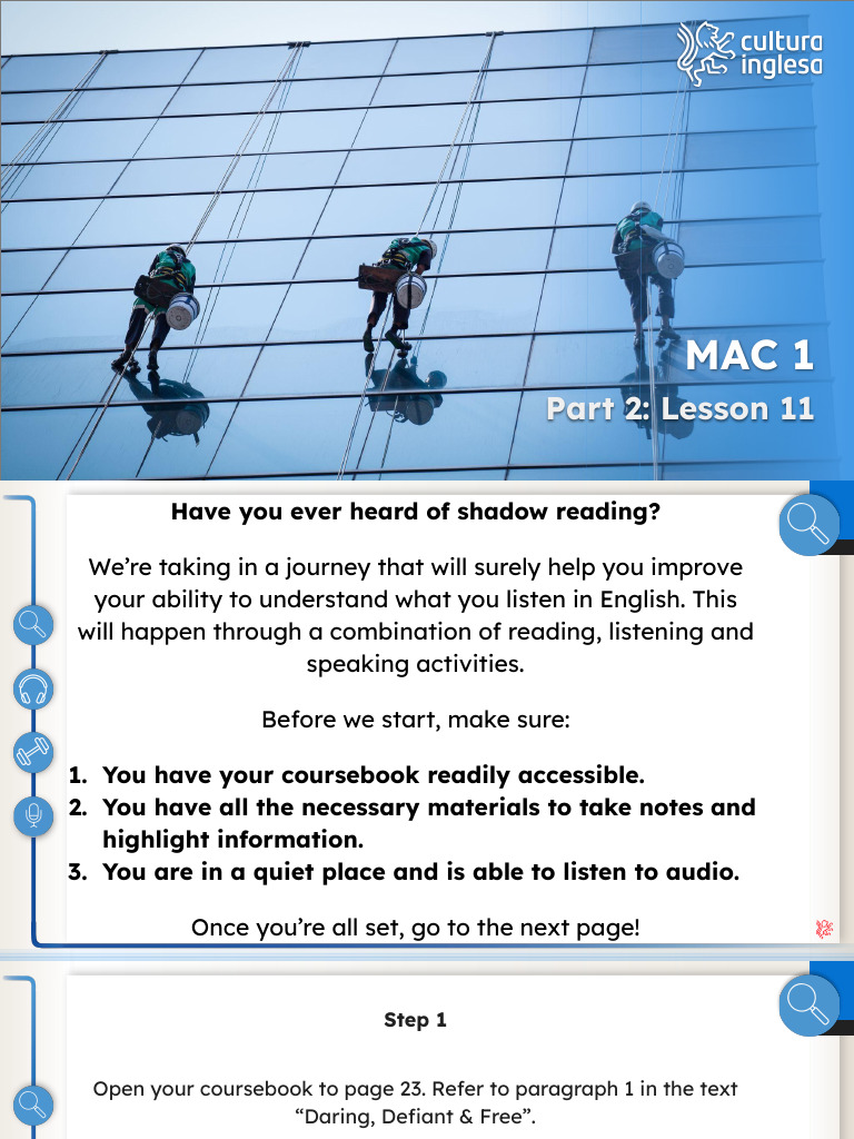 MAC1 L - 11 - Listening | PDF | Poetics | Human Voice