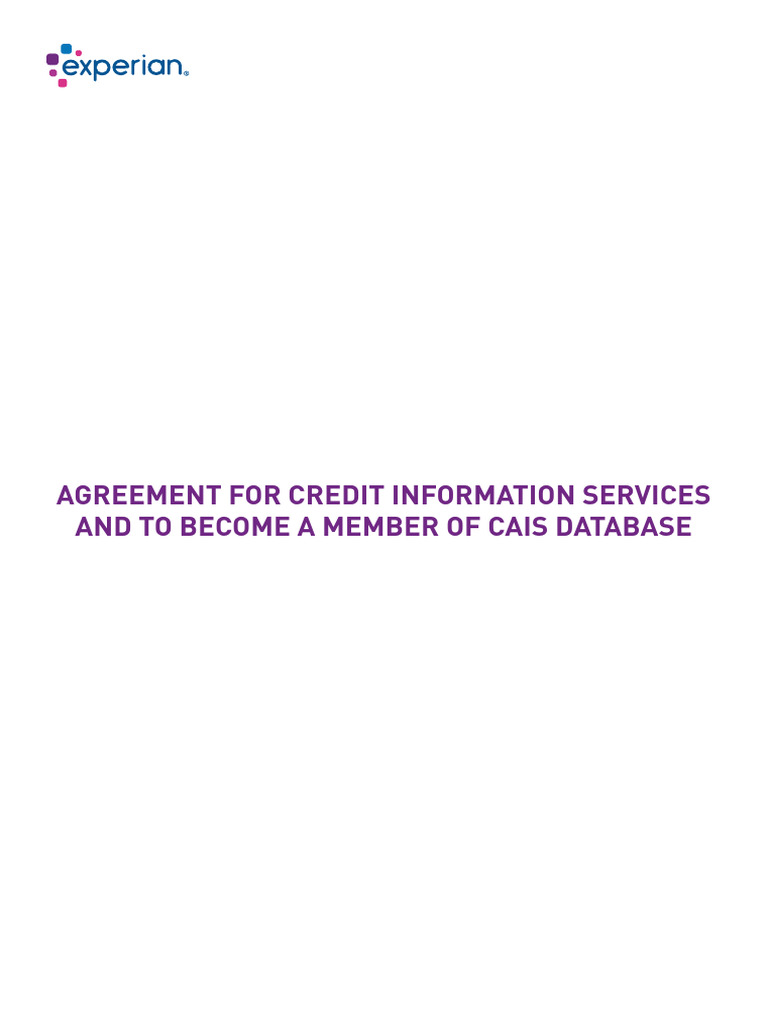 Experian India Bureau Membership Agreement 2023 | PDF | Indemnity ...