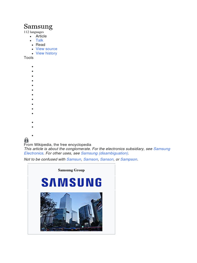 Samsung | PDF | Samsung | Economies