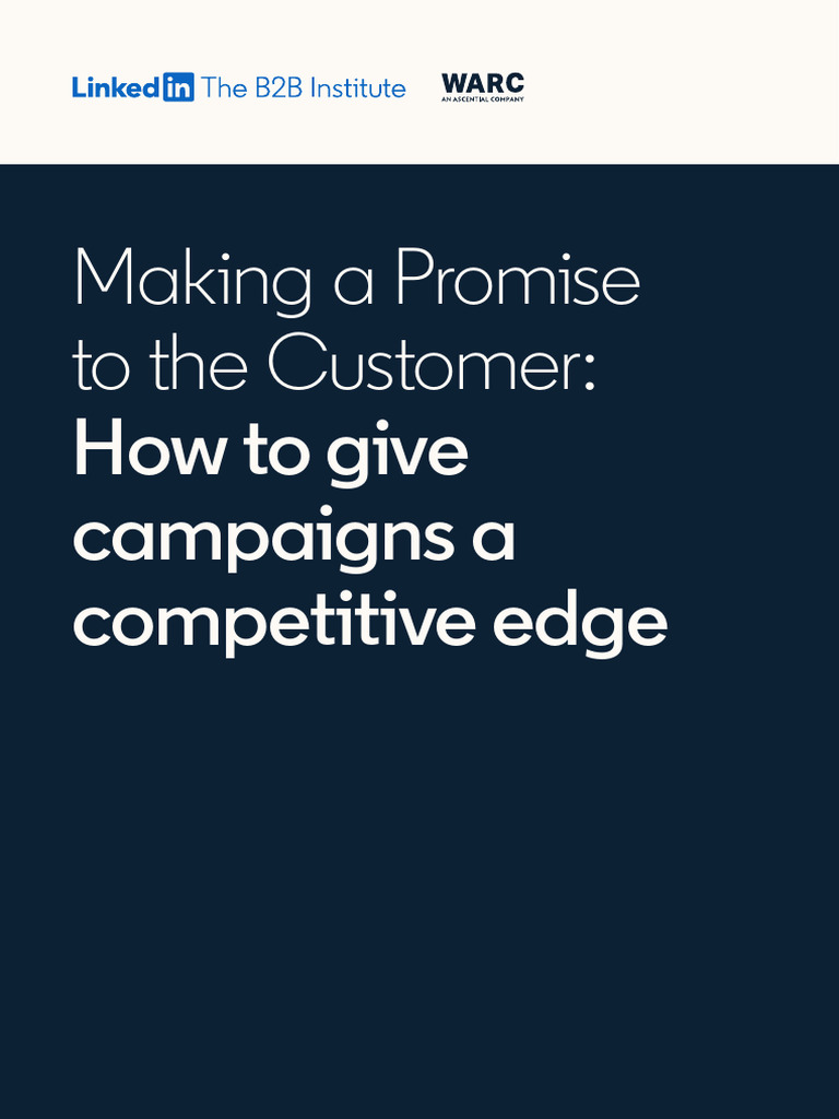 Promise To The Customer | PDF | Brand | Marketing