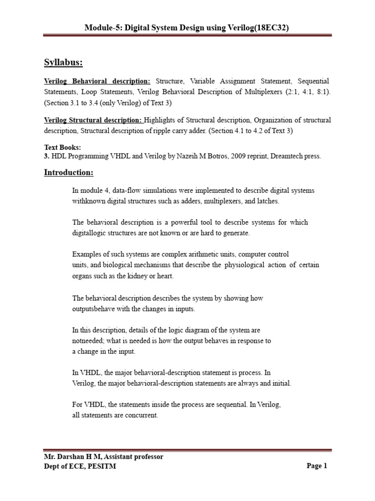 DSDV Module - 5 | PDF | Ordinateurs