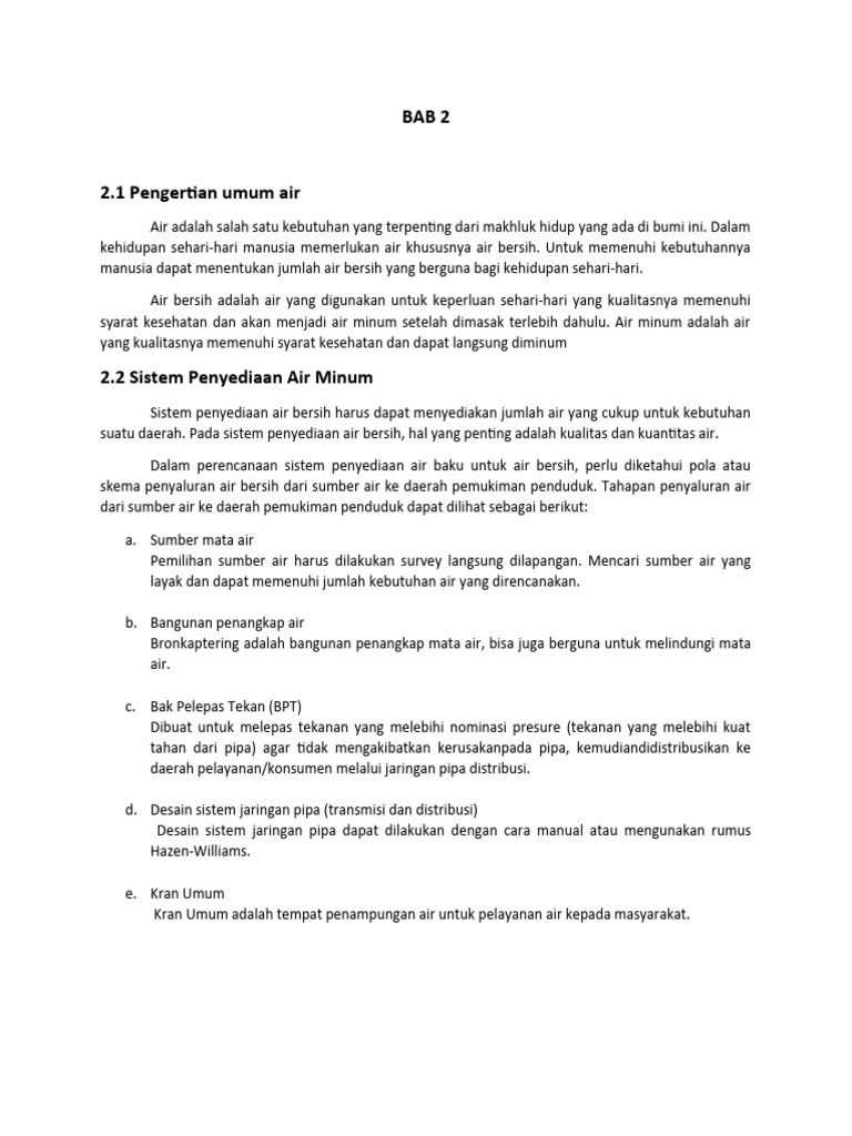 BAB 2 Landasan Teori | PDF | Griya & Taman | Teknologi & Rekayasa