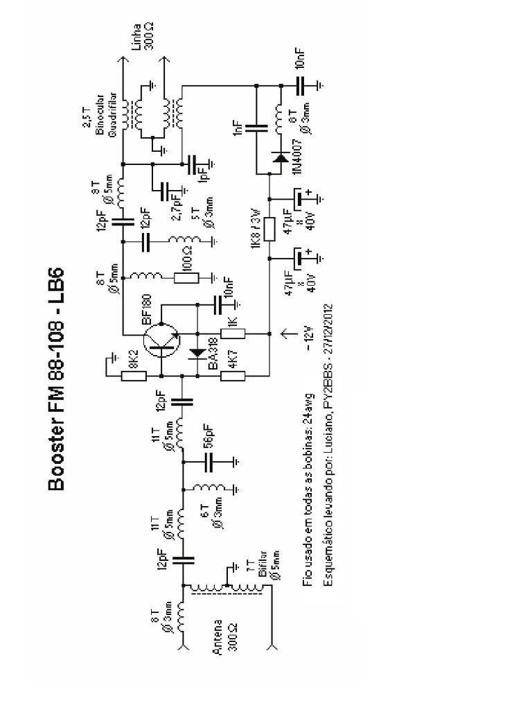 Booster FM lb6 | PDF