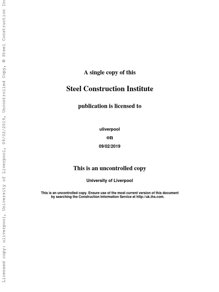 SCI guide on wind loading | PDF | Copyright | License