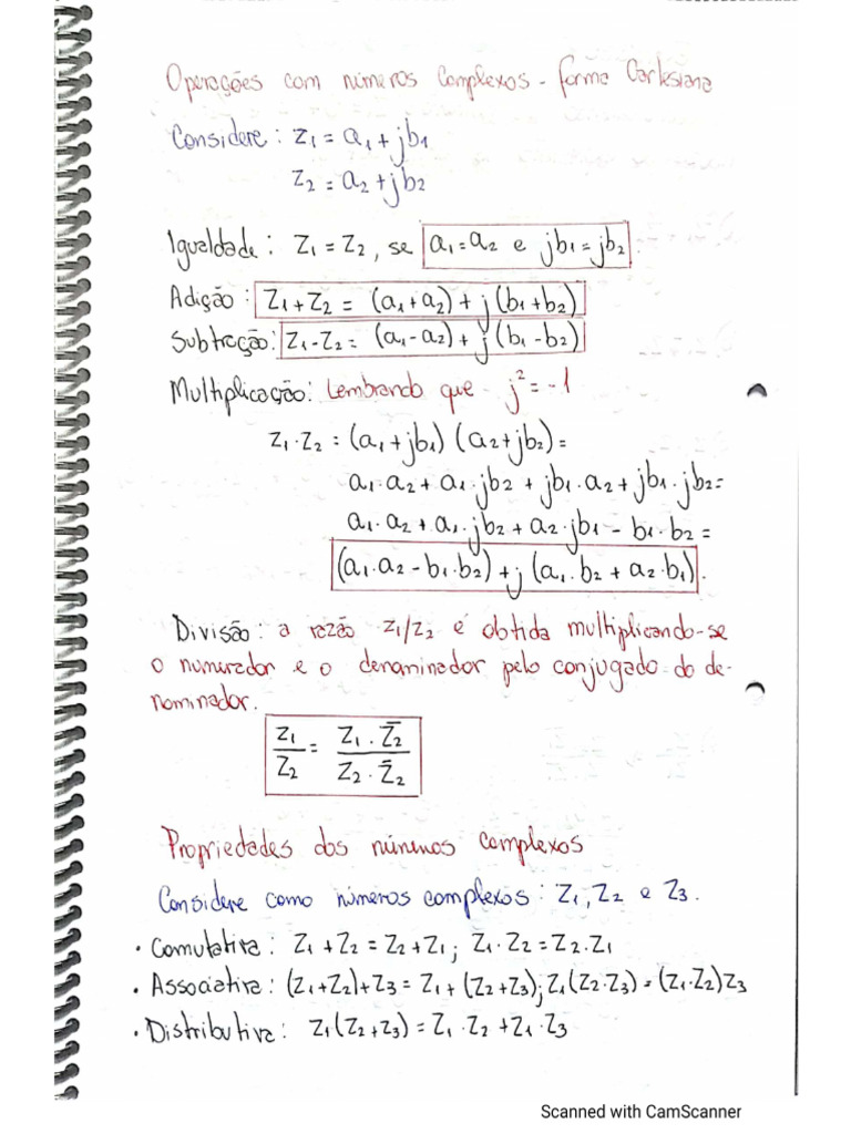 Numeros Complexos | PDF