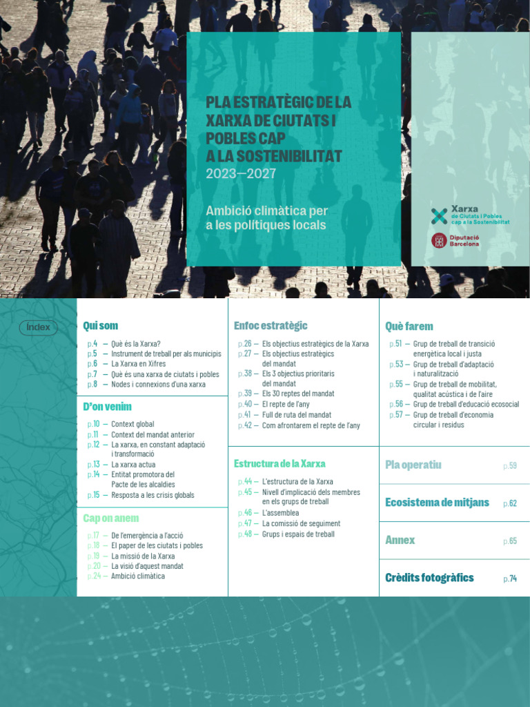 Presentació Pla Estratègic Xarxa 2023-2027 | PDF