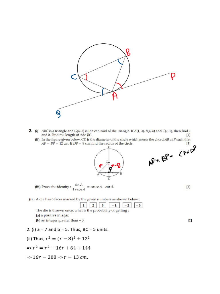 Maths (Solution) | PDF