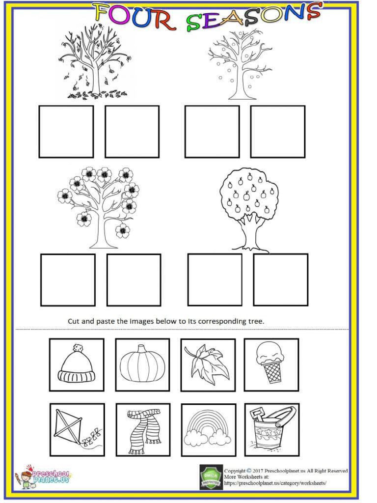 The Four Seasons Cut and Paste | PDF