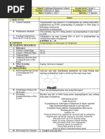 GMRC - Sample of A Detailed Lesson Plan | PDF