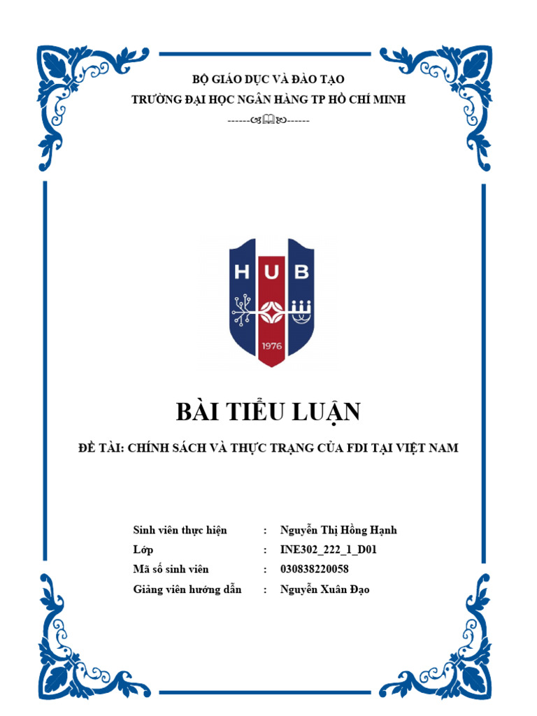 TIỂU LUẬN 2 KTQT | PDF