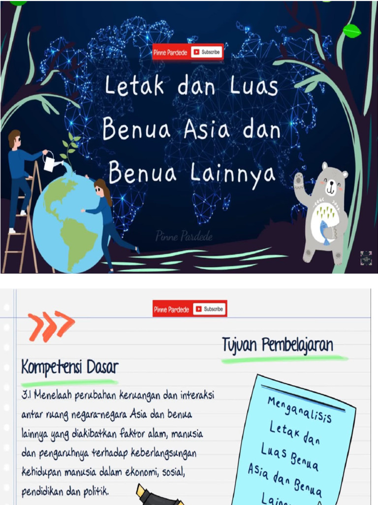 Letak Dan Luas Benua Asia Dan Lainnya | PDF