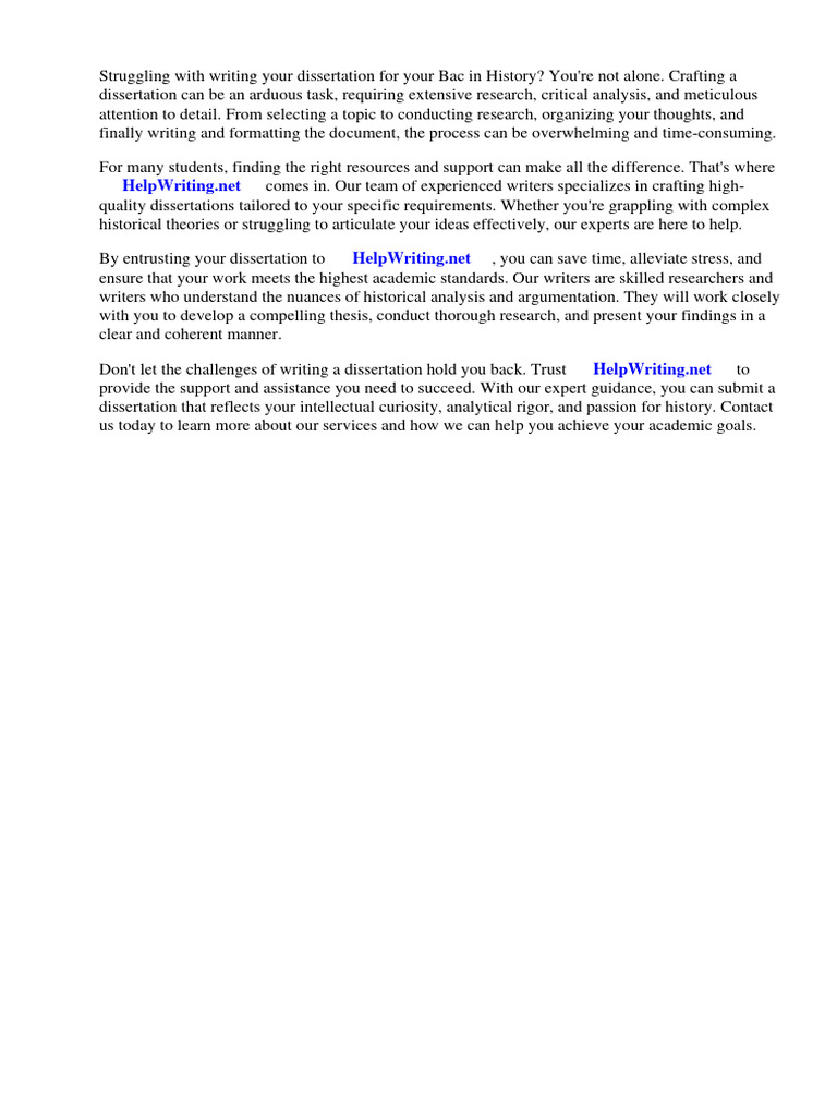 Introduction Dissertation Histoire Bac | PDF | Refinancing | Thesis