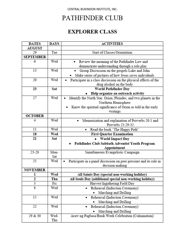 EXPLORER CLASS | PDF