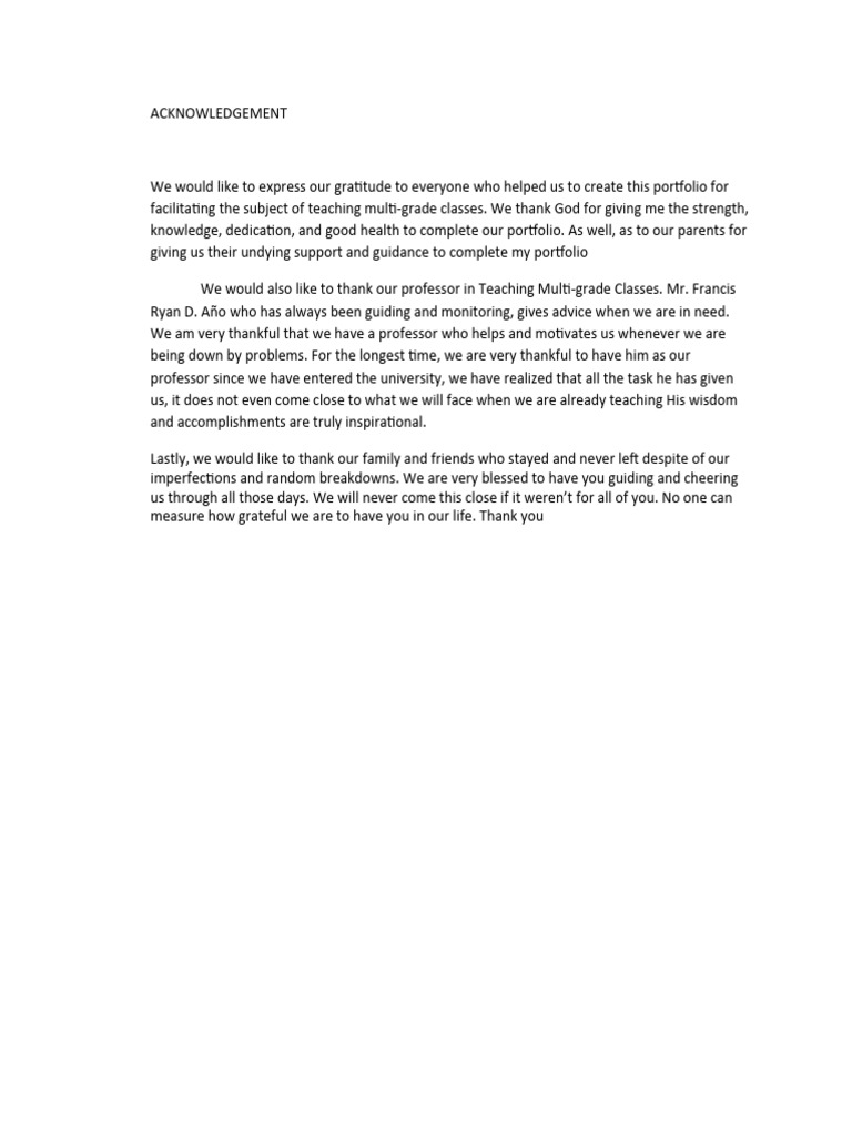 Portfolio | PDF | Pedagogy | Differentiated Instruction