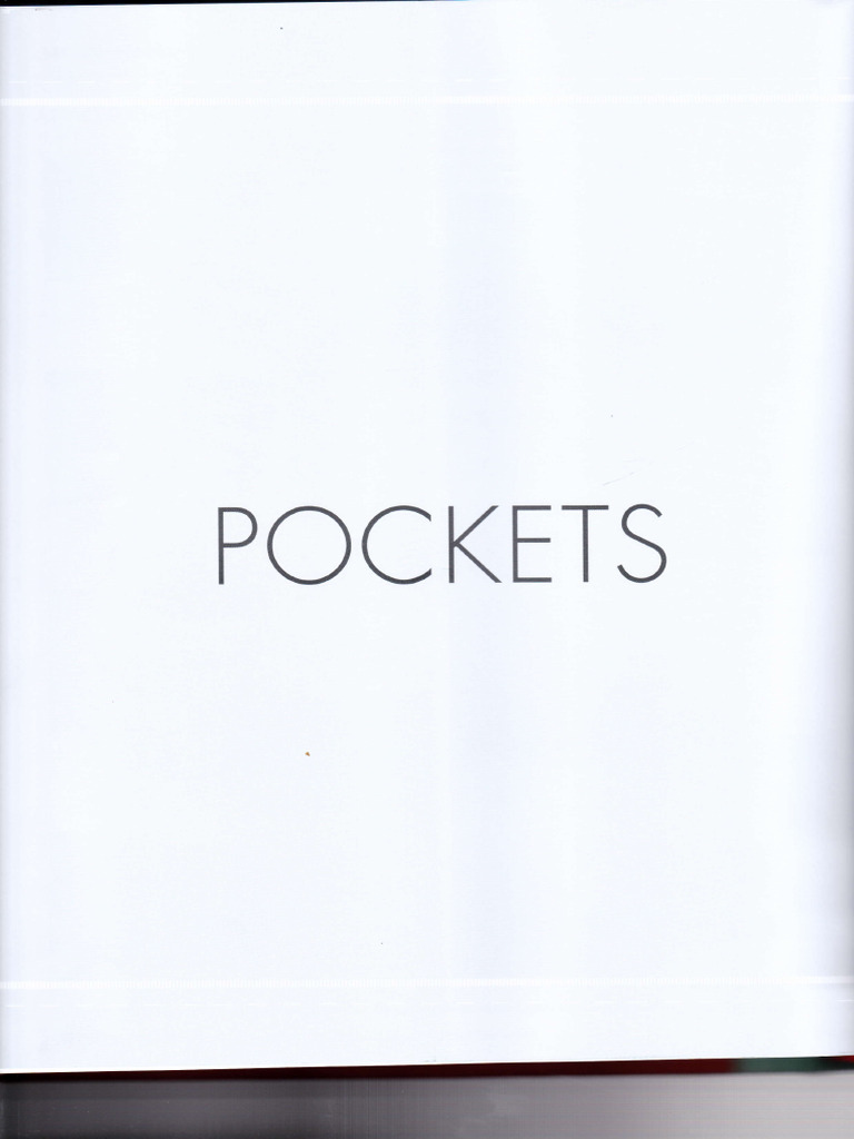 POCKETS | PDF | Seam (Sewing) | Fashion