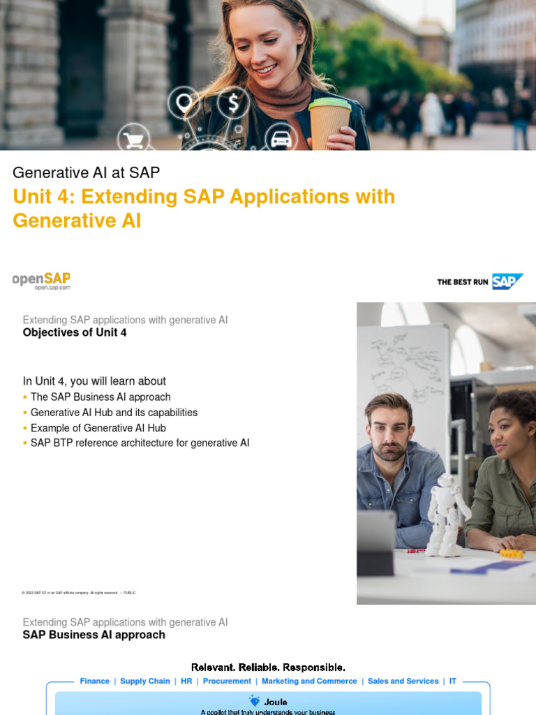 OpenSAP Genai1 Unit 04 Extendsapapps Presentation | PDF | Artificial Intelligence | Intelligence ...