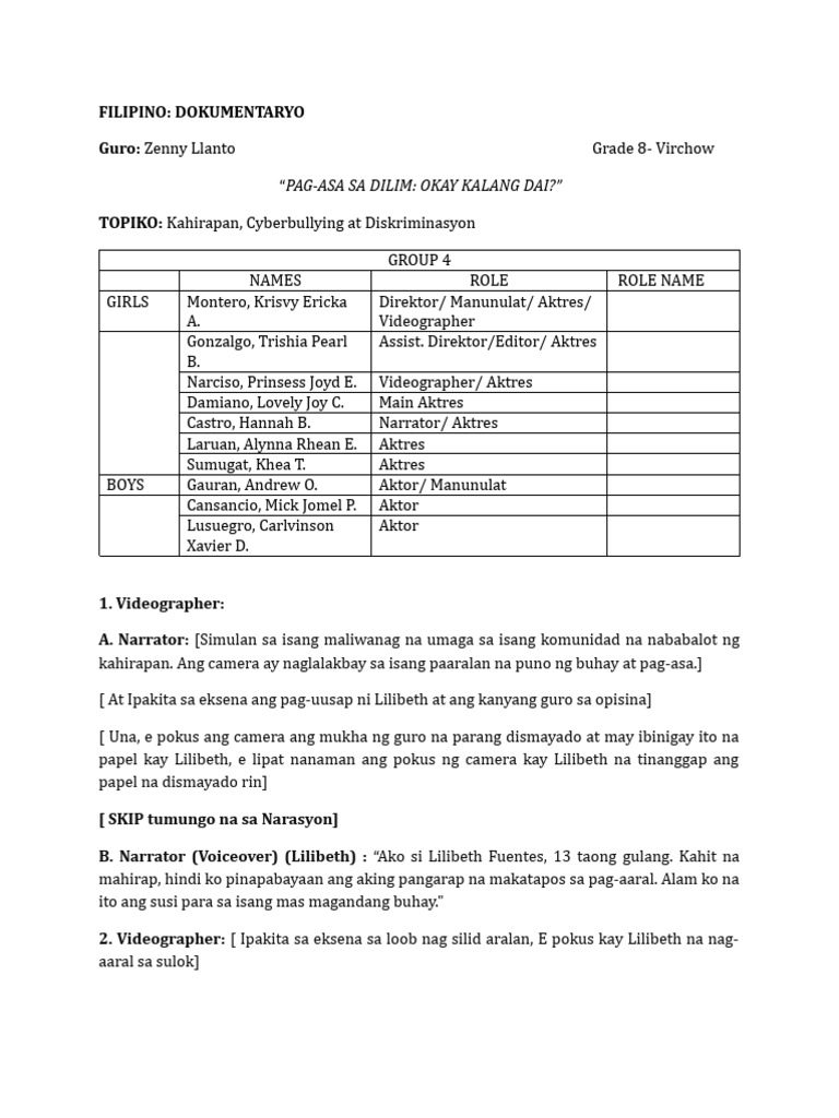 Final Filipino | PDF