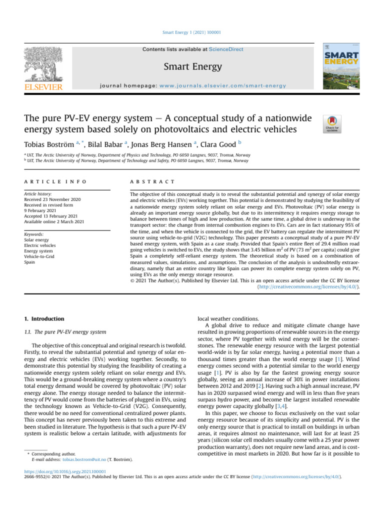 The Pure Pv-Ev | PDF | Photovoltaics | Electric Vehicle