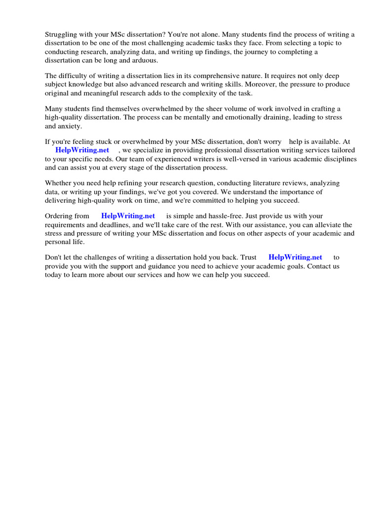 Dissertation MSC | PDF | Thesis | Forecasting