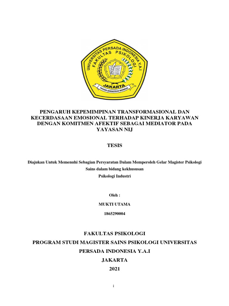 Utama 2021 Skala Kep Transf | PDF