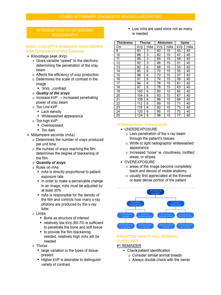 1 Introduction To Veterinary Radiography | PDF | Science & Mathematics