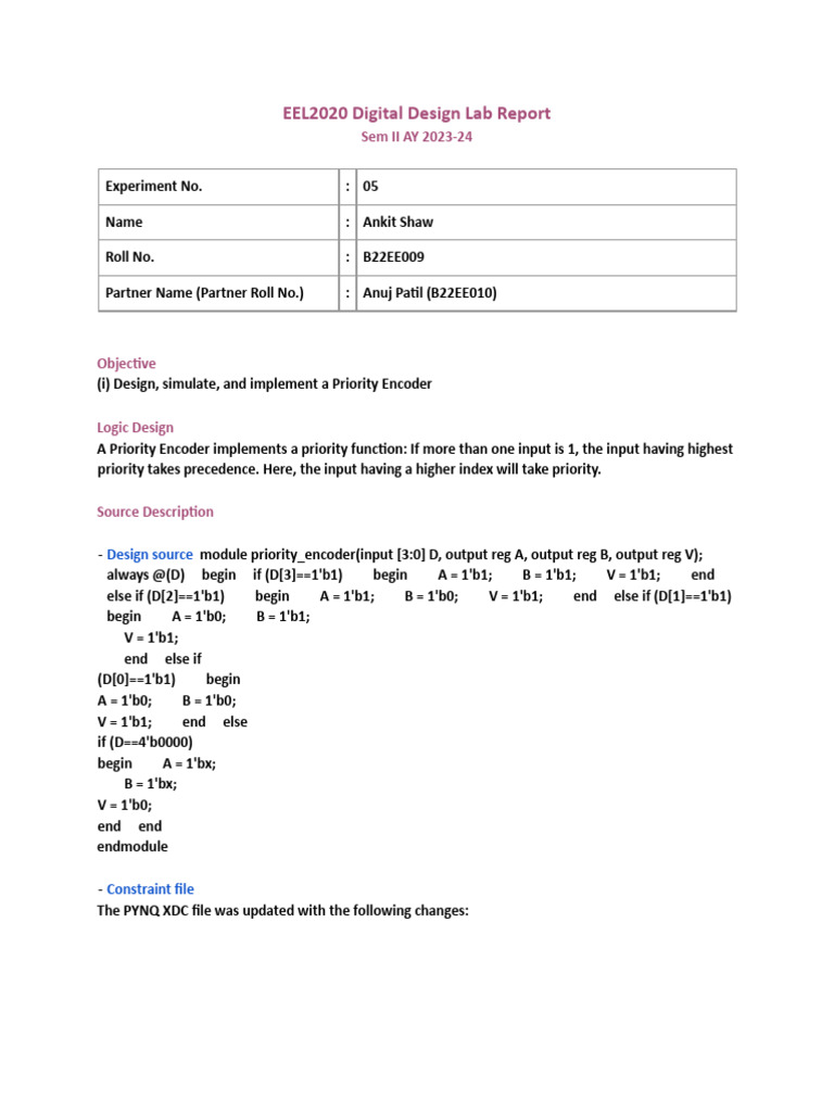 Exp5 (B22EE010) | PDF | Computer Engineering | Computing
