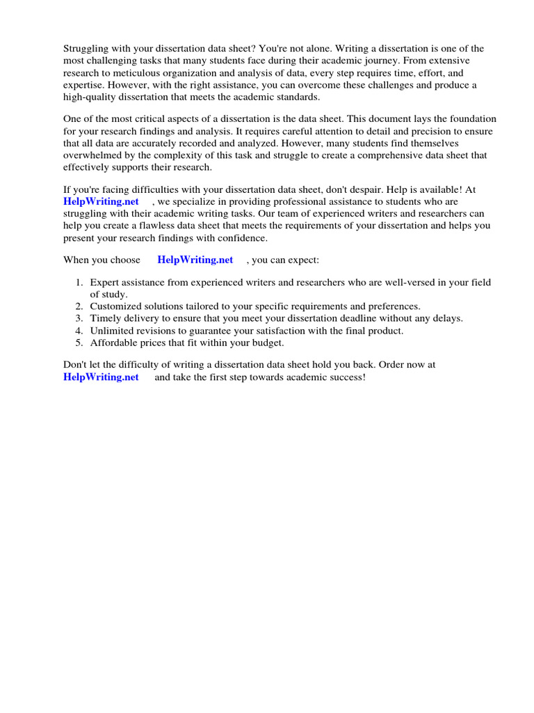 Dissertation Data Sheet | PDF | Thesis | Essays Dissertation Data Sheet | PDF | Thesis | Essays