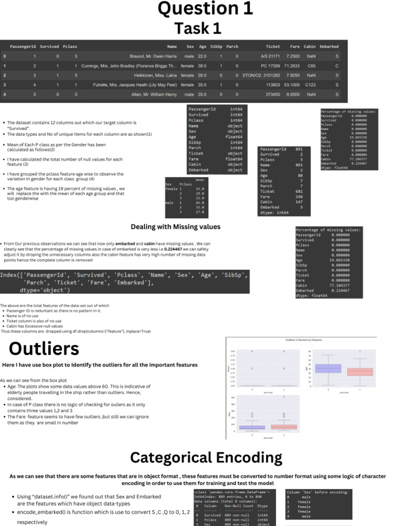 Question 1 The Given Dataset Can Be Visualized As Follows | PDF
