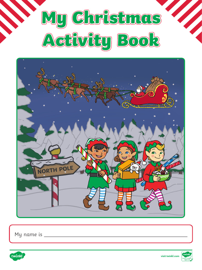 Christmas Activity Book PDF | PDF | Christmas | Christmas Tree