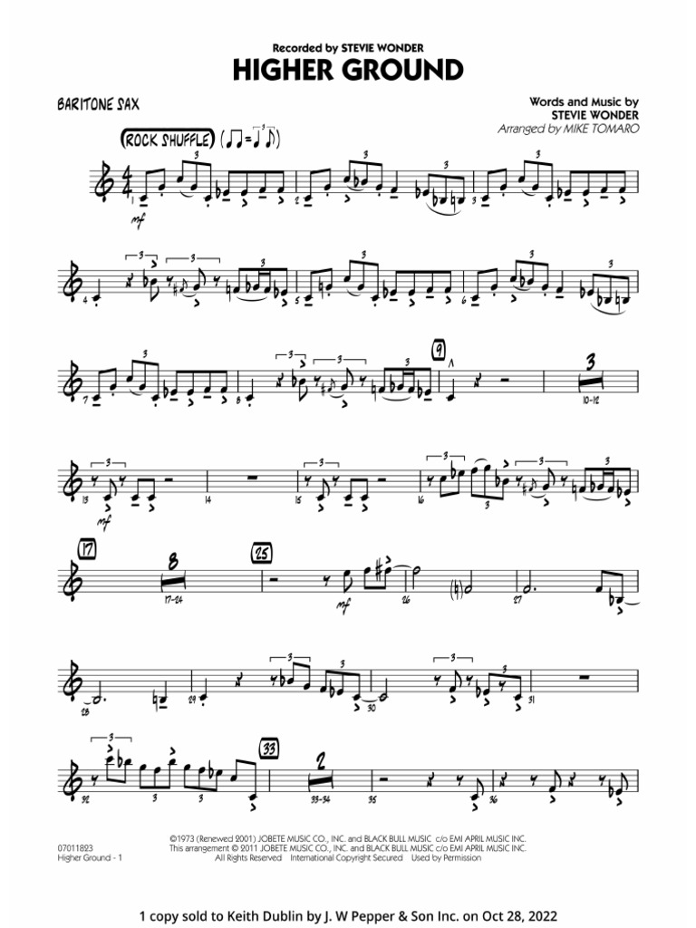 HG Baritone Sax | PDF