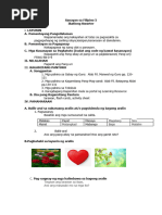 Dula-Dulaan Rubrics | PDF