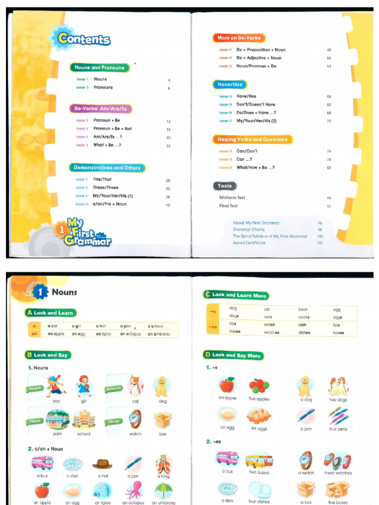 My First Grammar 1 SB | PDF