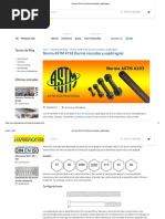 Norma ASTM A193: Espárragos y Sujetadores | PDF | Tornillo | Acero