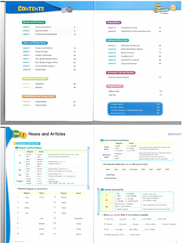 My Next Grammar 2 SB | PDF