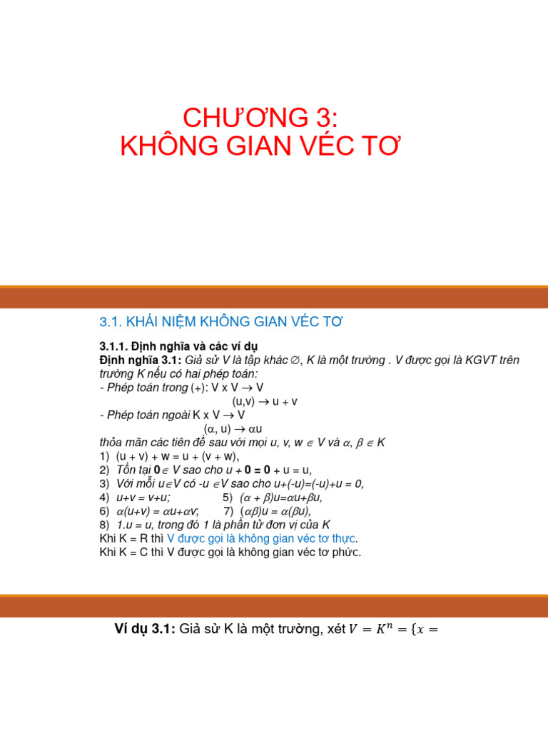 Chuong3-Kgvt (Autosaved) (Autosaved) | PDF