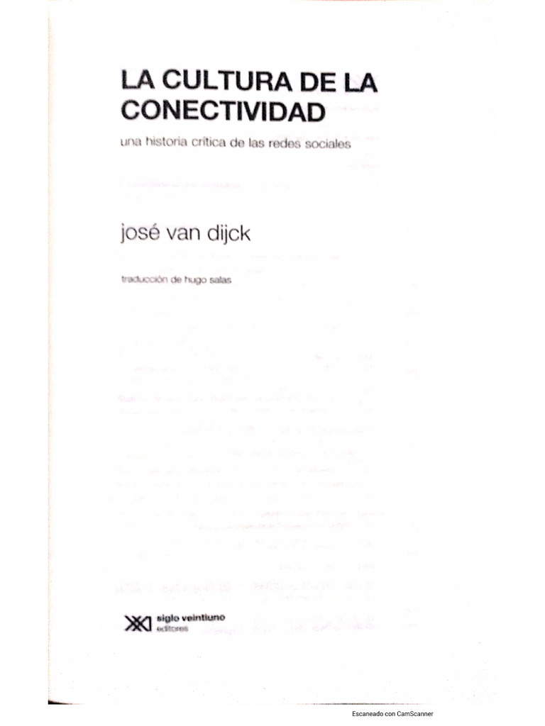 La Cultura de La Conectividad | PDF