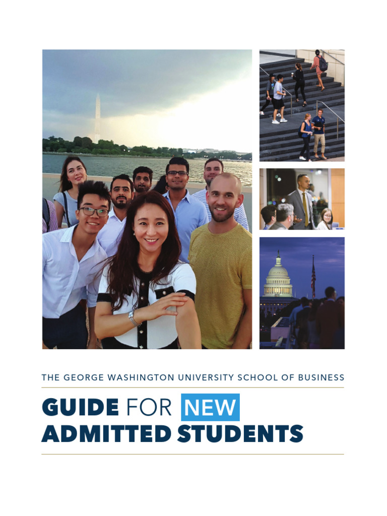 GWSB Enrollment Guide for New Students | PDF