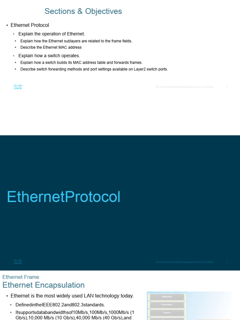 05 Ethernet | PDF | Ip Address | Ethernet
