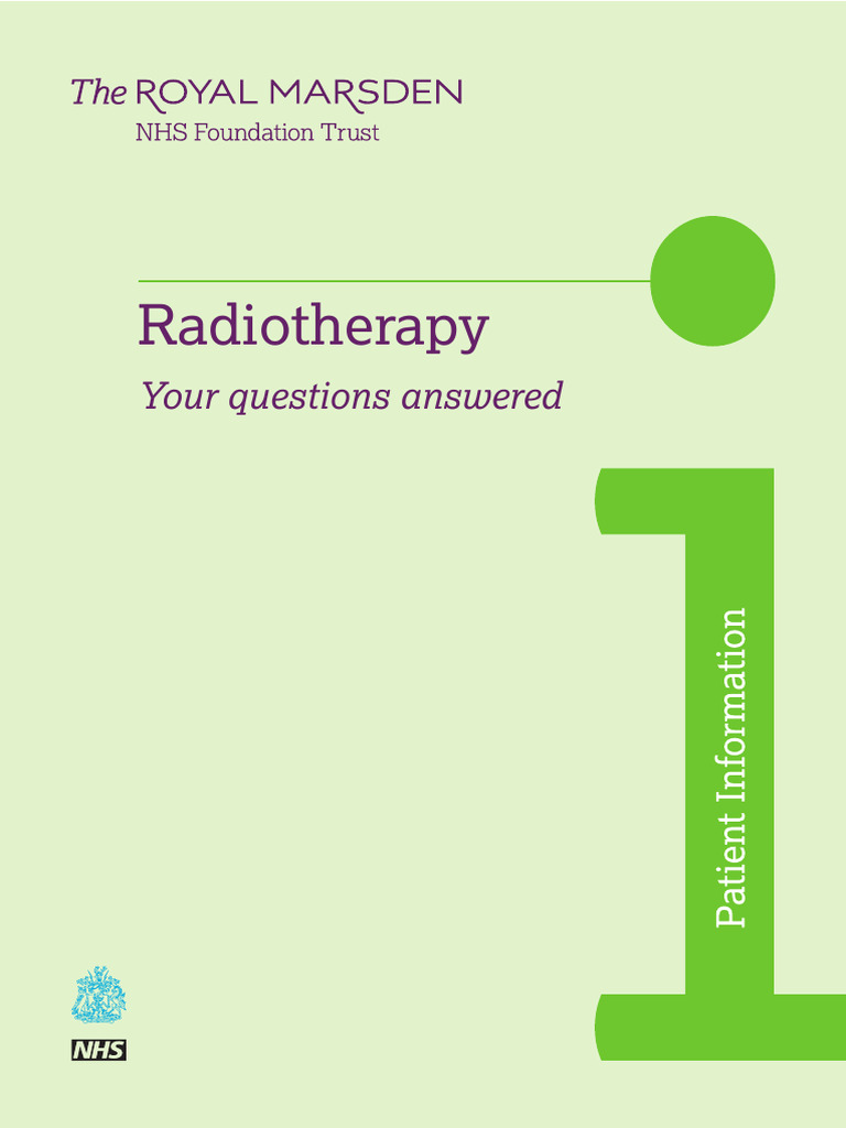 Radiotherapy Your Questions Answered | Download Free PDF | Radiation ...
