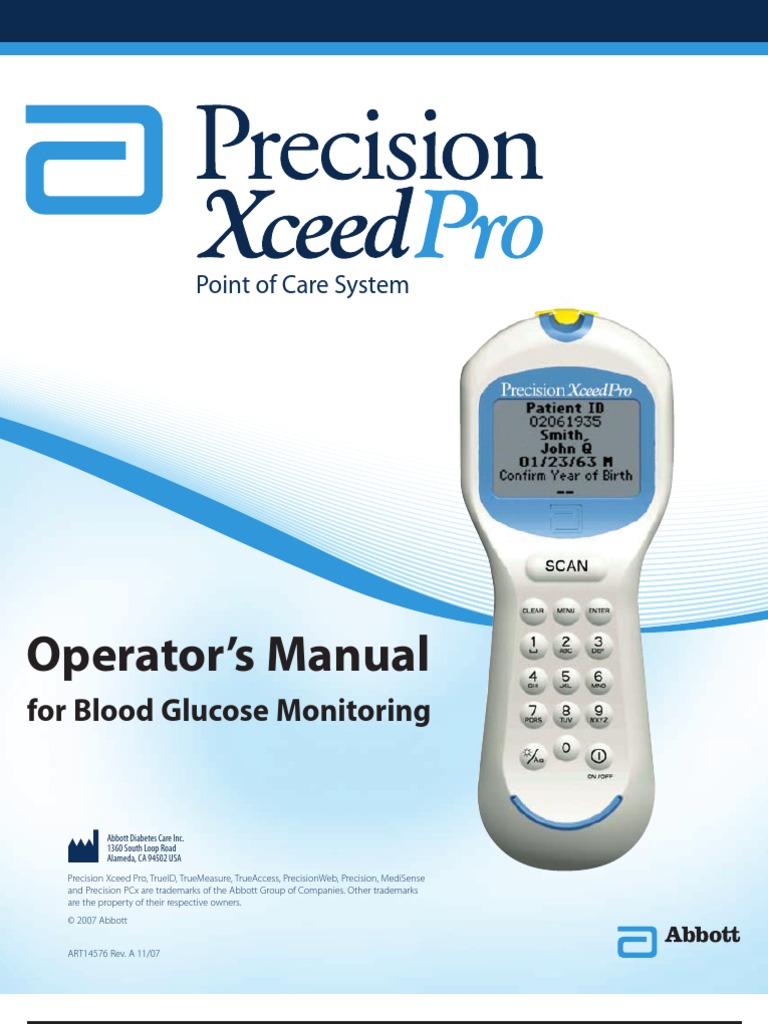 Precision Xceed Pro Operator's Manual | PDF | Barcode | Image Scanner