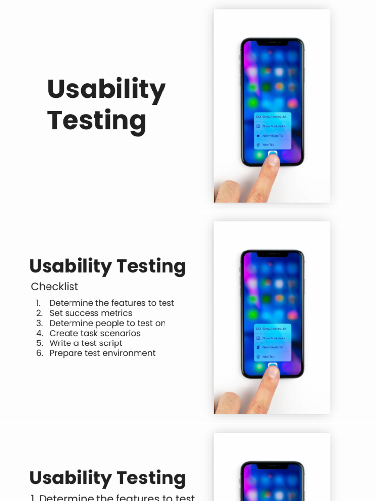 Usability Testing BPA | PDF | Usability | Information Technology