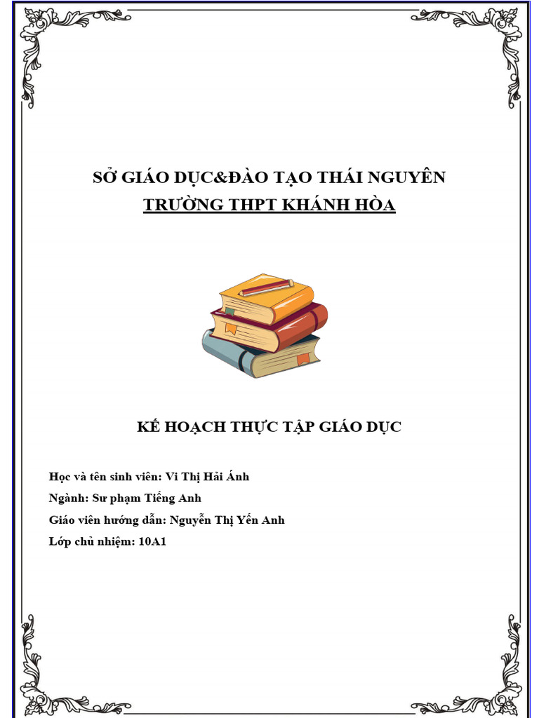 KHTT chủ nhiệm Hải Ánh | PDF